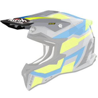 Pièce détachée casque Airoh Casquette Strycker Glam yellow gloss en ...