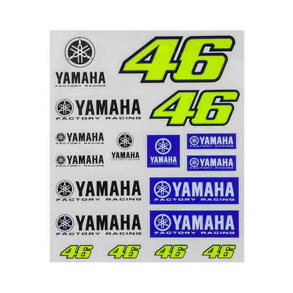 Stickers VR 46 Stickers Racing Yamaha VR46 Au Meilleur Prix | iCasque.com