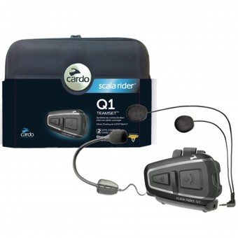 Kit bluetooth et intercom Cardo Scala Rider Q1 Teamset en Stock ...