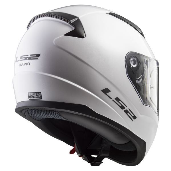 Casque LS2 Rapid Mini Solid White FF353J cherche Propriétaire | iCasque.com