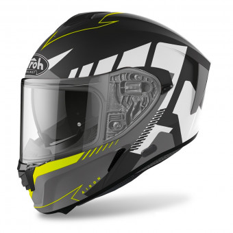 Casque Airoh Spark Rise Black Matt en Stock | iCasque.com