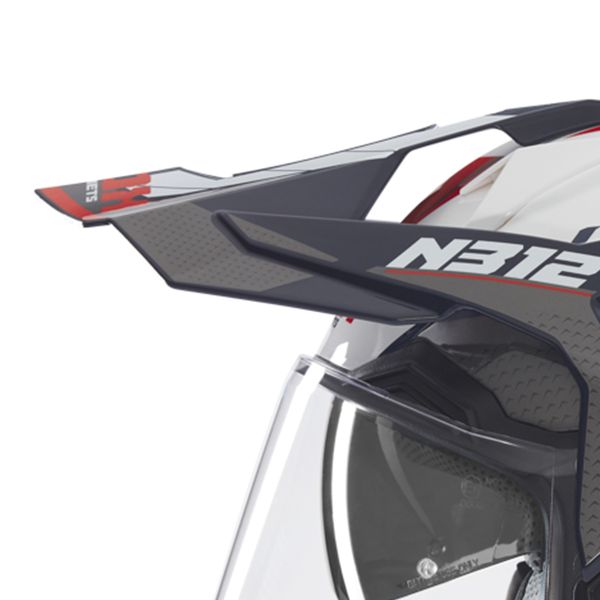 Casque NOX N312 Vapor White Blue Red en Stock | iCasque.com