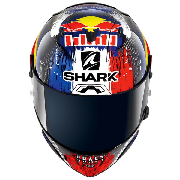 Casque Shark Race-R Pro GP Replica Zarco Chakra DVB Au Meilleur Prix ...