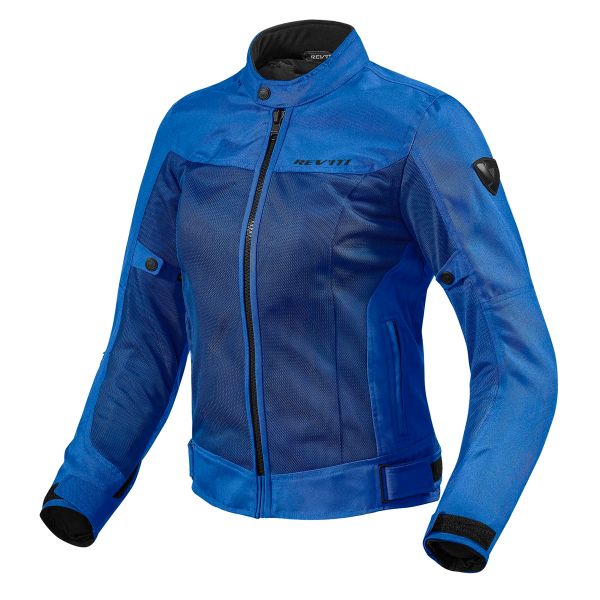 Blouson moto REV'IT Eclipse Ladies Blue Au Meilleur Prix | iCasque.com