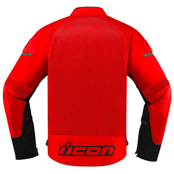 Blouson moto ICON Contra 2 Red Au Meilleur Prix | iCasque.com