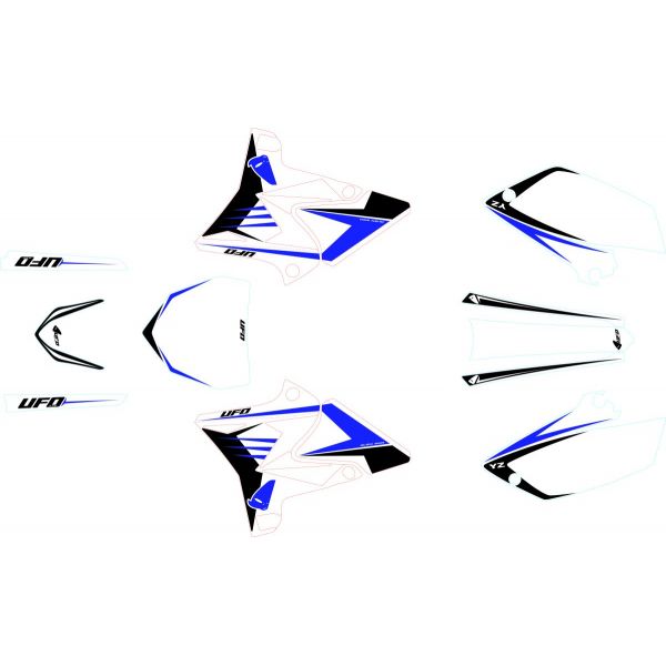 Kit déco UFO Kit Déco Restyle Yamaha YZ125/YZ250 (03-13) cherche ...